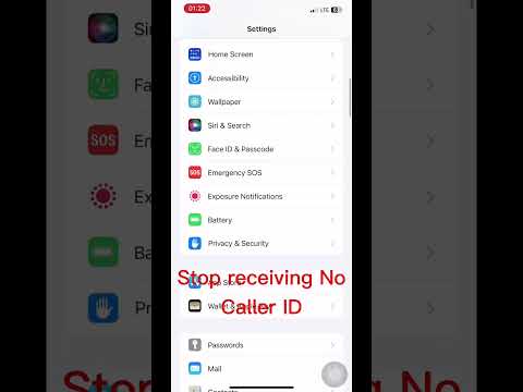 Stop receiving no #caller #ID on #iphone