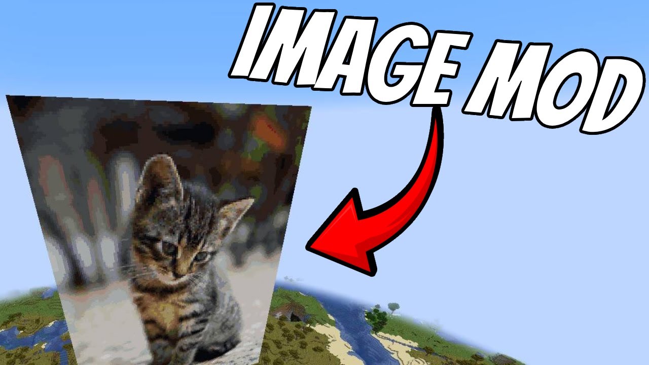 Minecraft: Image Mod | Generate images from files | Mod Showcase 