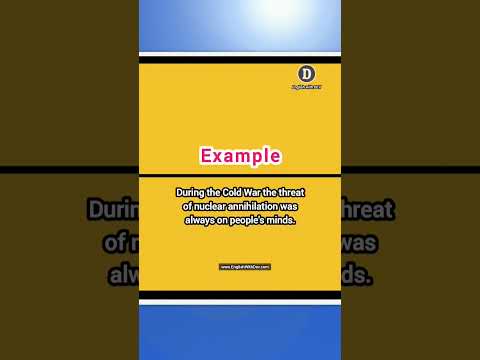 Annihilation Meaning & Example Sentence #wordoftheday #annihilation