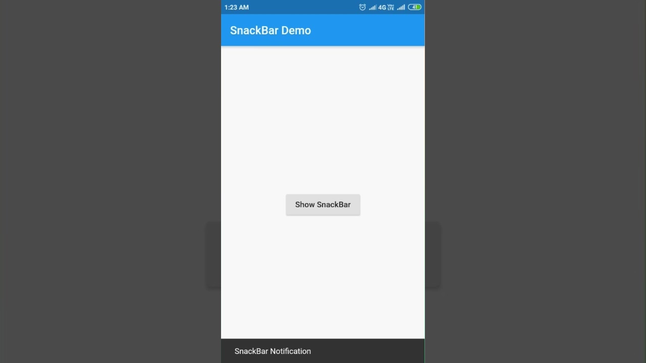 How to Implement SnackBar in Flutter | SnackBar | Flutter Coding