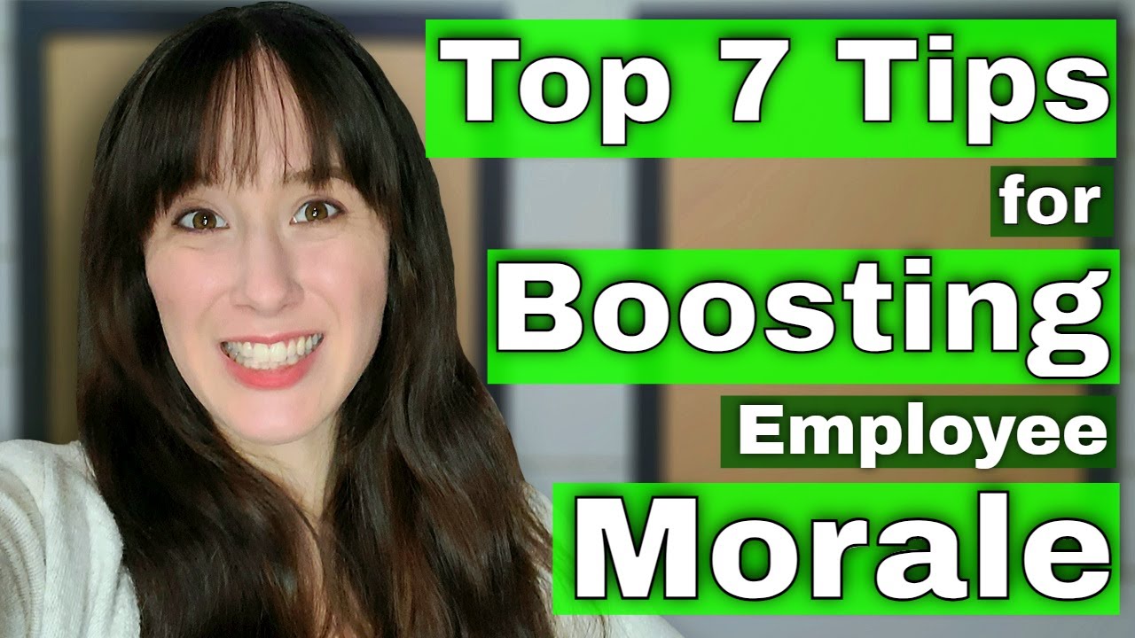 7 Tips on How to Improve Employee Morale FAST