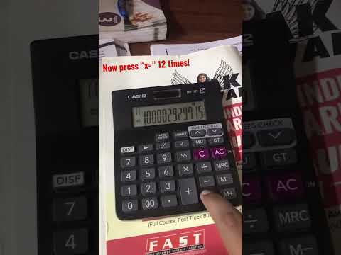 How to find the value of e^ | Calculator tricks | ‘e’ to the power any number.