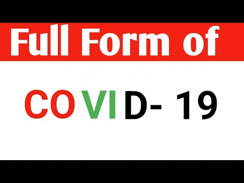 What is the full form of COVID-19 ?