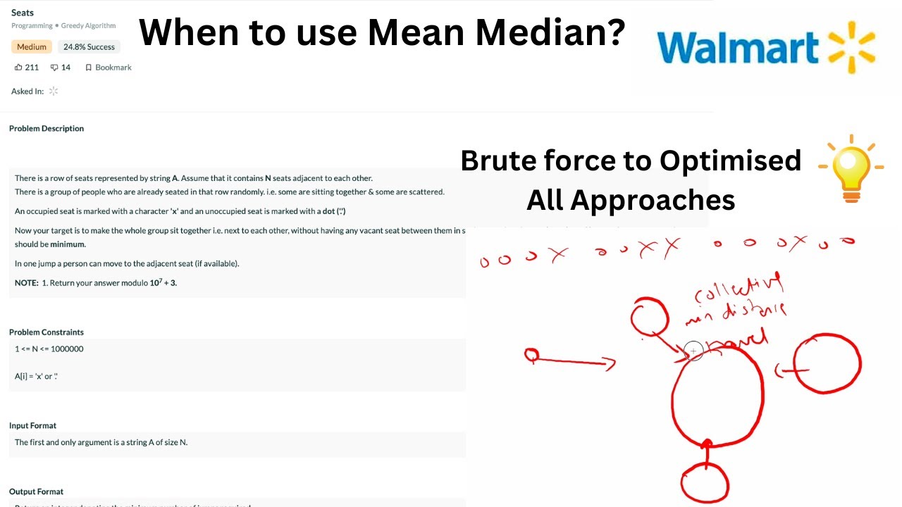 15.6 Seats (Greedy Algorithm)-Interviewbit #backtracking#interview#recursion
