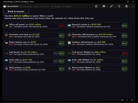 Reactor Idle