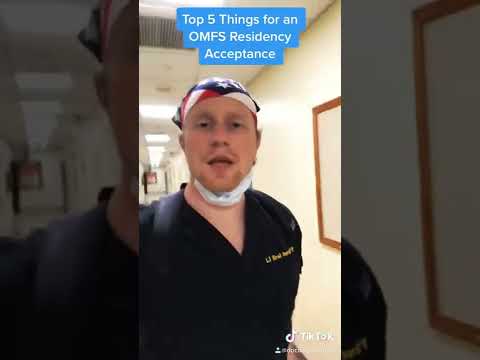 “HOW TO GET ACCEPTED INTO AN ORAL & MAXILLOFACIAL SURGERY RESIDENCY” #doctorgallagher