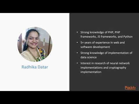 Learn TensorFlow 2 0 New Features The Course Overview | packtpub com - Mind Luster