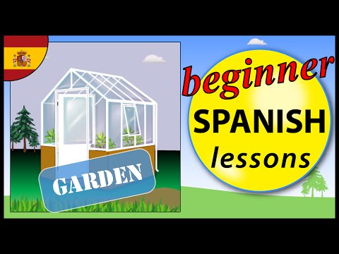 Garden items in Spanish | Beginner Spanish Lessons for Children