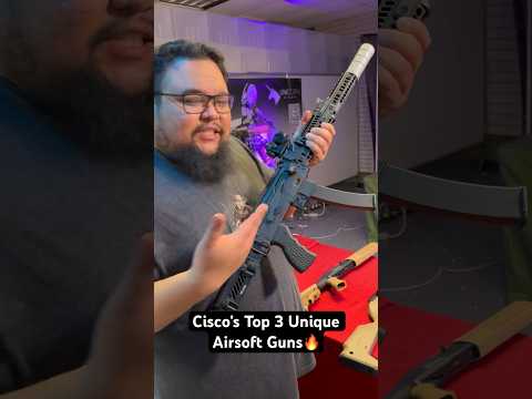 Top 3 Unique Airsoft Guns🔥 #trending #airsoft #airsoftgi #warzone #airsoftguns #shorts #gaming