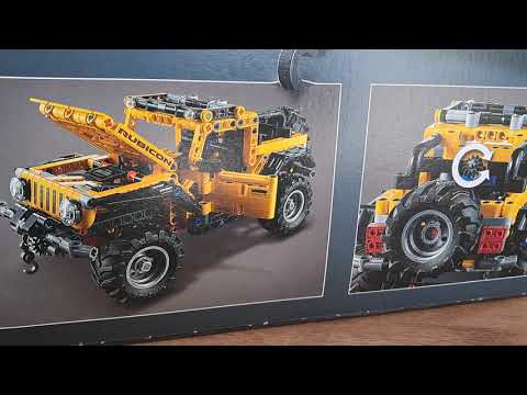 OnlineLegoMan-LEGO 42122 TECHNIC Jeep Wrangler Original Retail Box Back ...