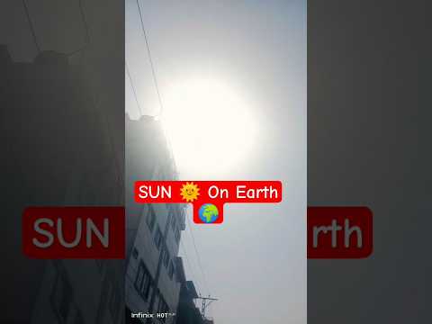 Rawalpindi weather shorts video | Sun 🌞 Coming On Earth 🌎 #weather #earth #hot #foryou #tiktok #1k