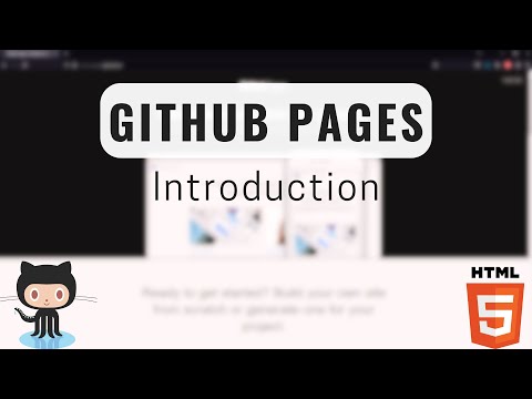 Github Pages - Introduction