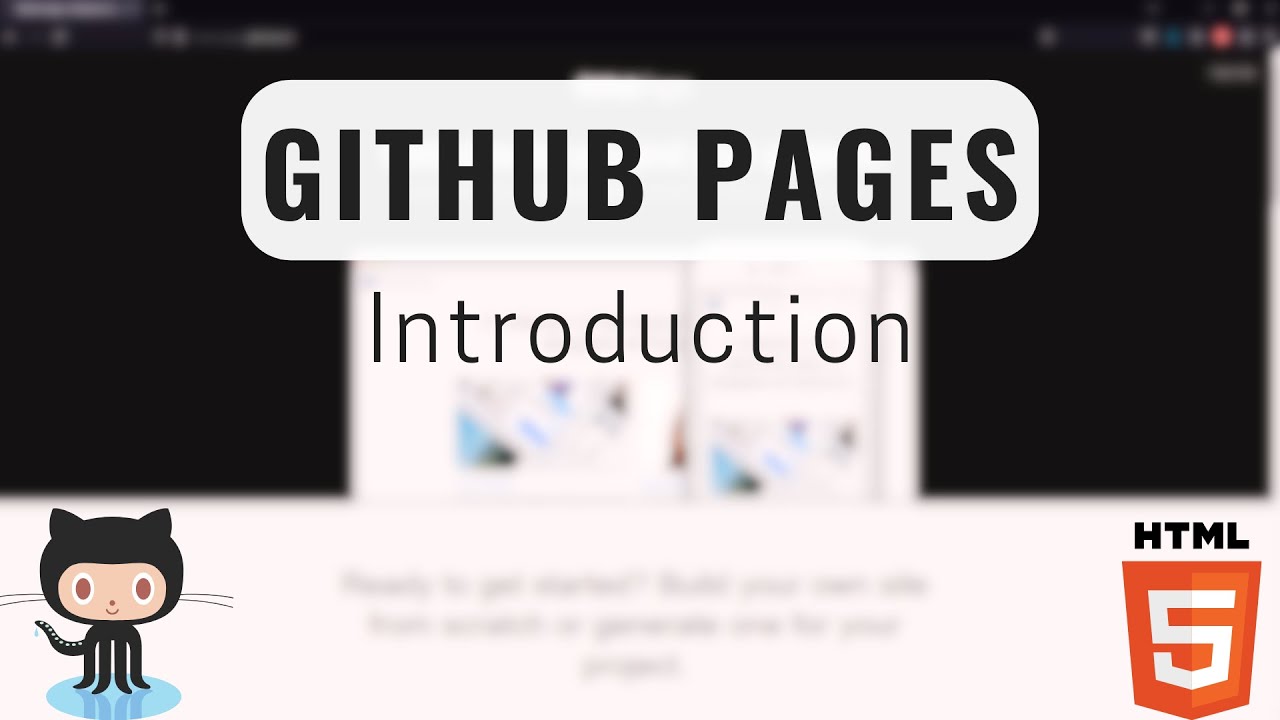 Github Pages - Introduction