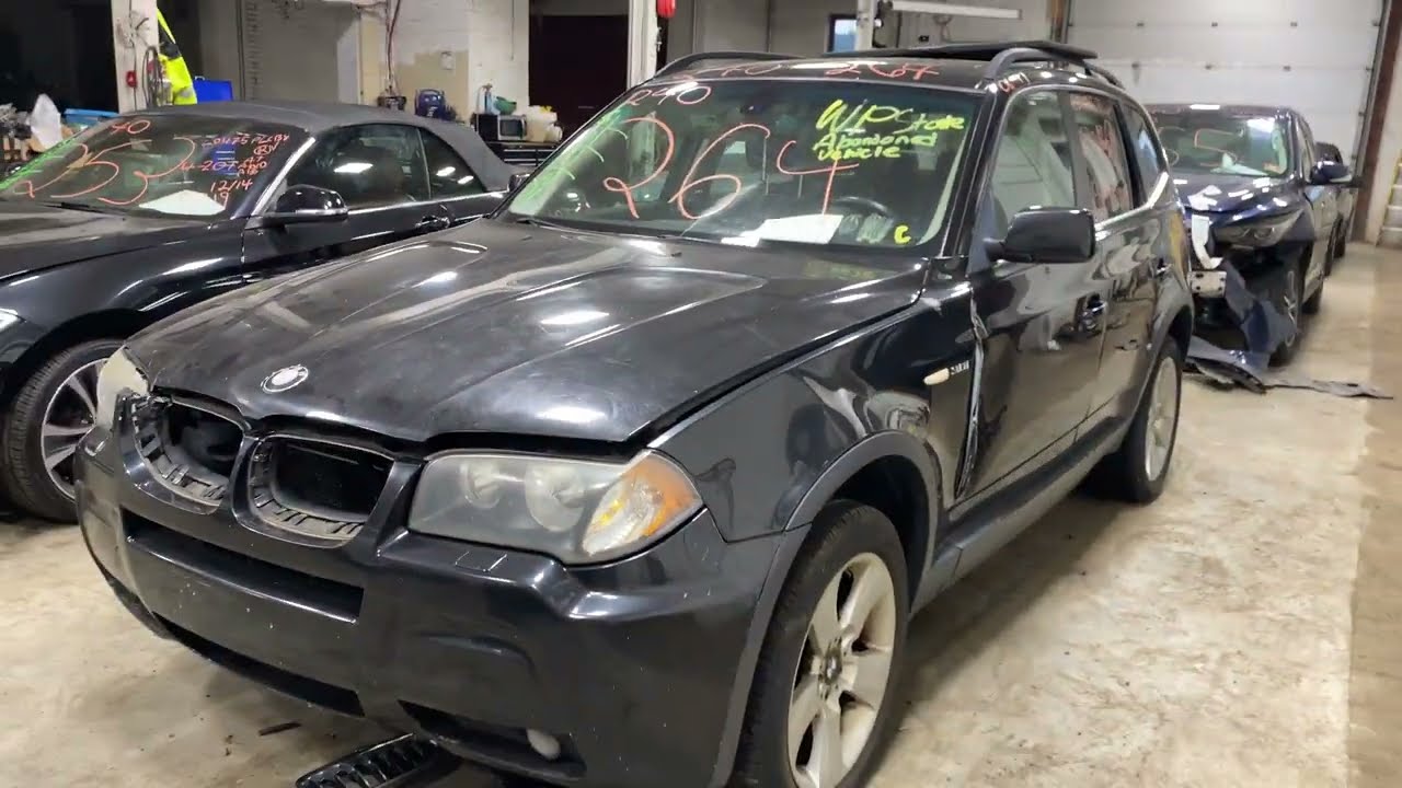 Parting out a 2006 BMW X3 parts car - 240264 - Tom's Foreign Auto Parts