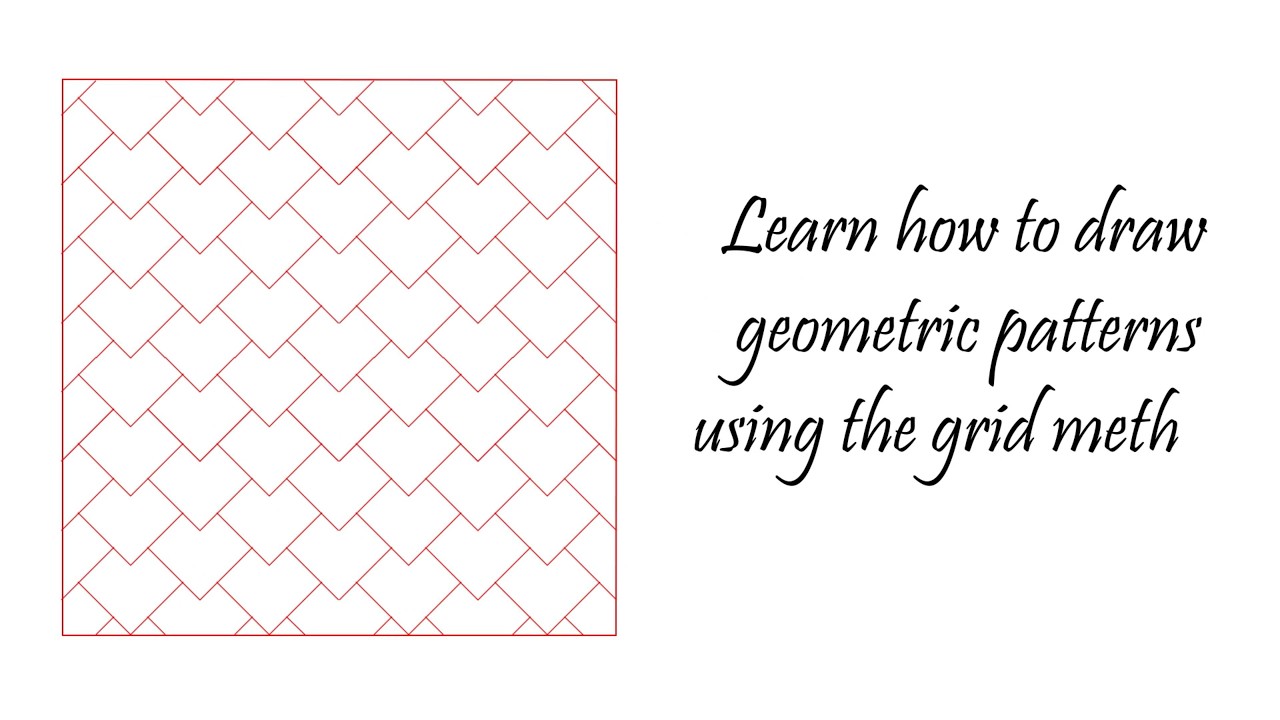 Drawing Geometric Patterns Using the Grid Method 2