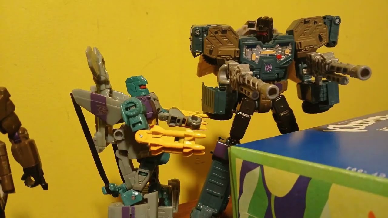 The Combaticons. (A Transformers stop motion thing)