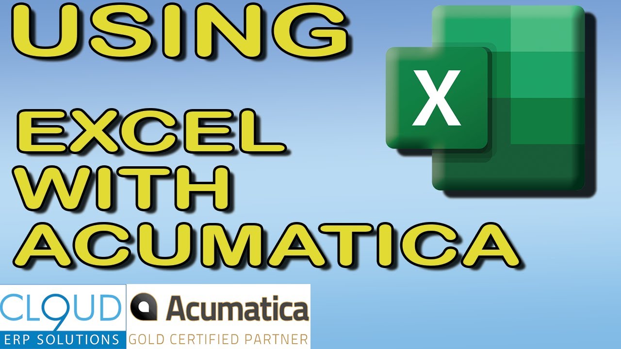 Connecting Acumatica and Excel using Odata
