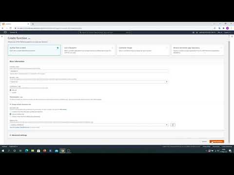 AWS Console ● Lambda-Functions ▶ Creating HelloWorld Lambda Python Function