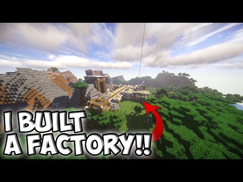 Fully Automatic Redstone Factory Minecraft Project