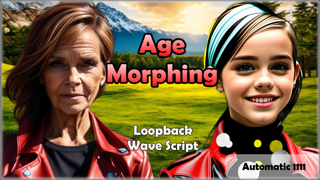 Morphing with Loopback Wave Script - Stable Diffusion (Automatic 1111)