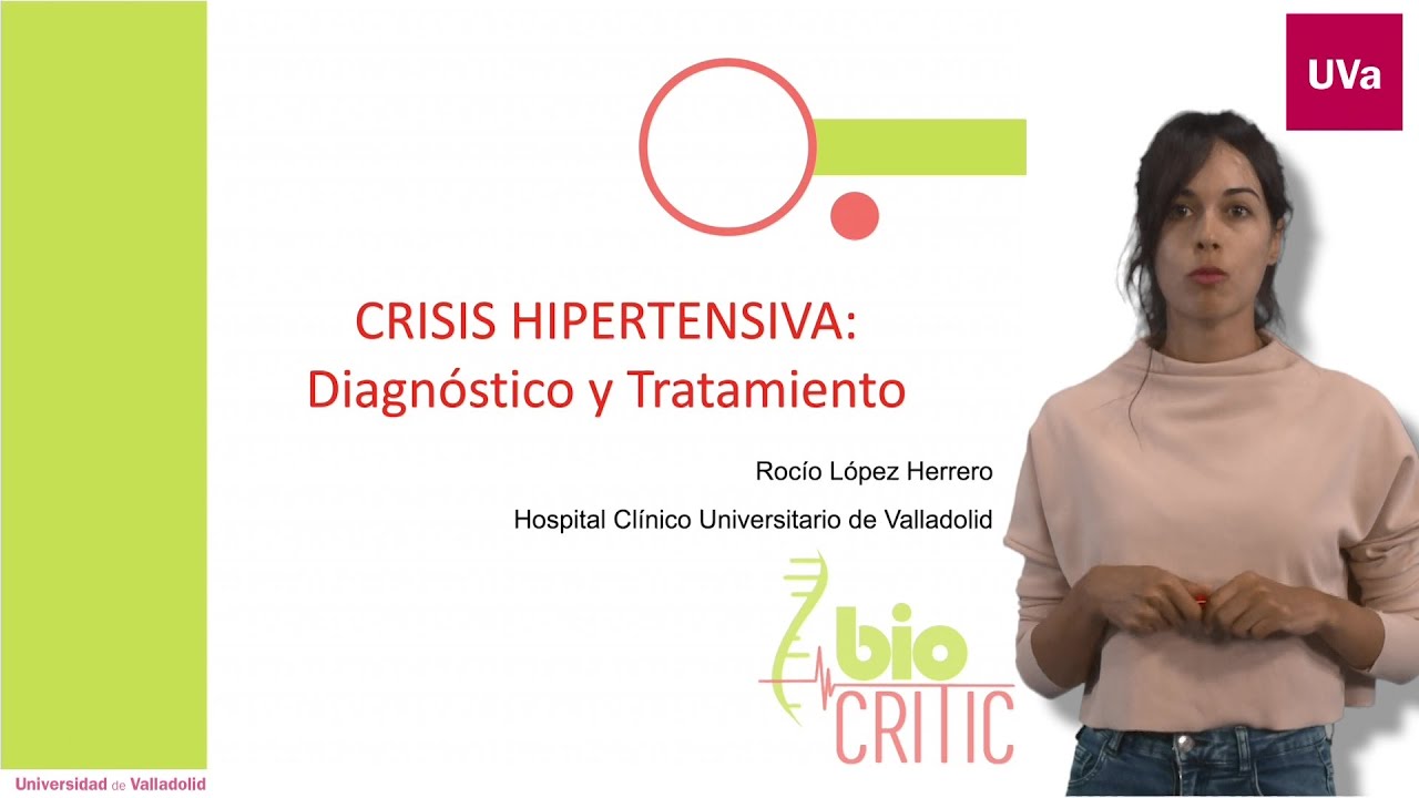 CRISIS HIPERTENSIVA: DIAGNÓSTICO Y TRATAMIENTO.