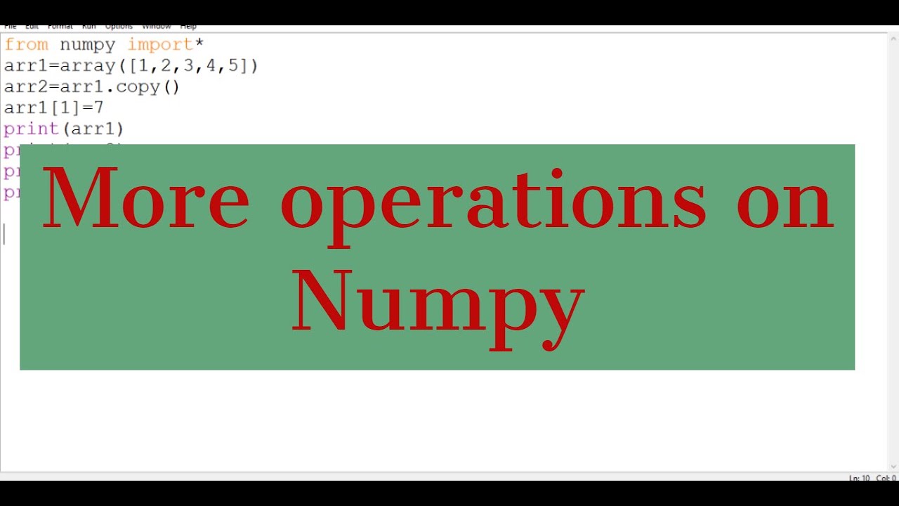 #25 Python Tutorial for Beginners | Copying an Array in Python