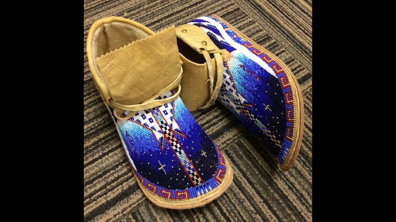 The Beaded Moccasins of Native Artist John Murie
