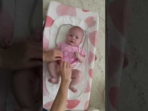 How to put a onesie on a newborn // life hack