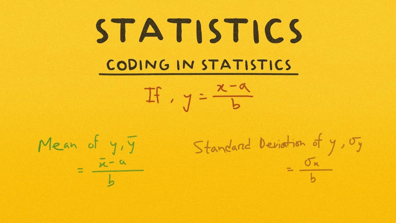 Coding in Statistics