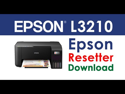 Epson L3210 Adjustment Program - Resetter Tutorial