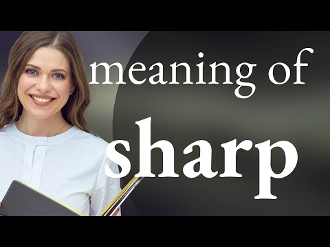 Sharp | what is SHARP definition