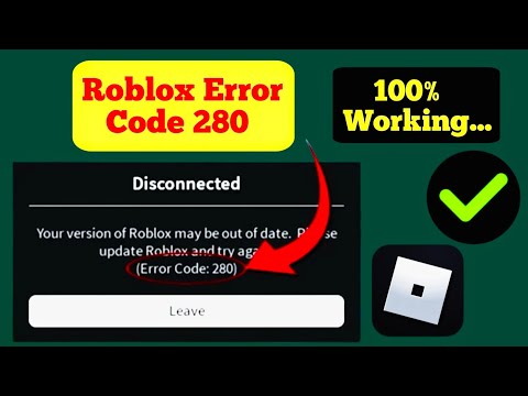 How To Fix Roblox Error Code 280 | Roblox Error Code 280 Update Solution