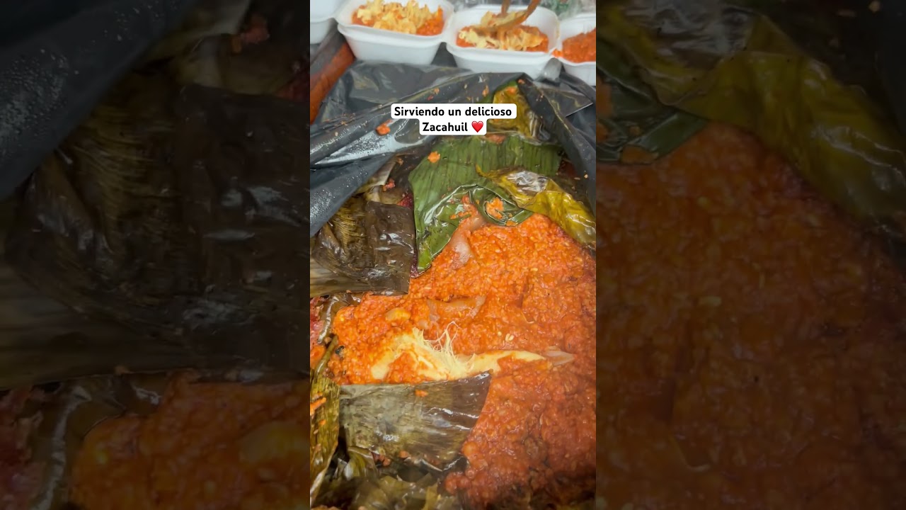 El #Zacahuil es un #tamal gigante #tradicional de la #huasteca que alcanza hasta para 200 personas.