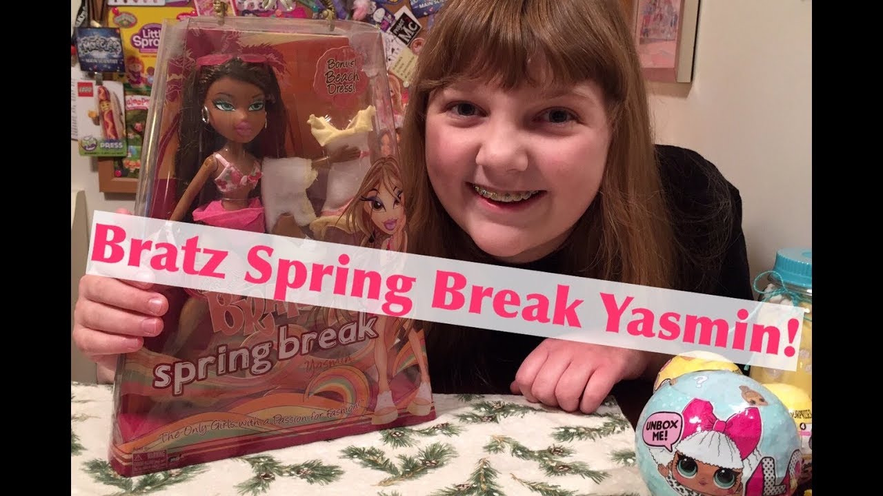 Banana’s Christmas Gifts! 2006 Classic Bratz Spring Break Yasmin Doll – Unboxing & Review