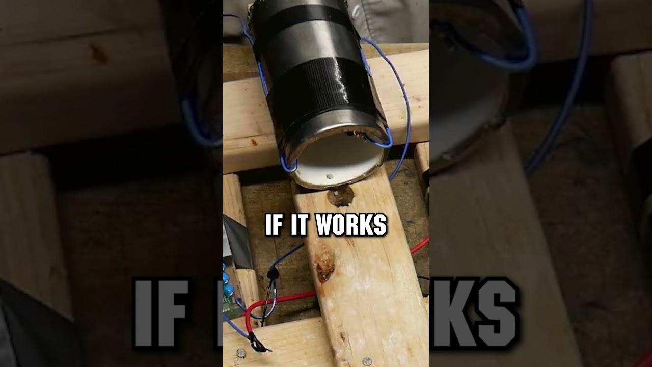 Vtuber builds a radiation cannon in his basement