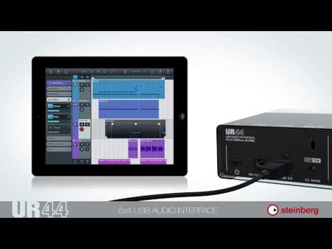 Steinberg UR44 - Interface de Áudio de Alta Qualidade