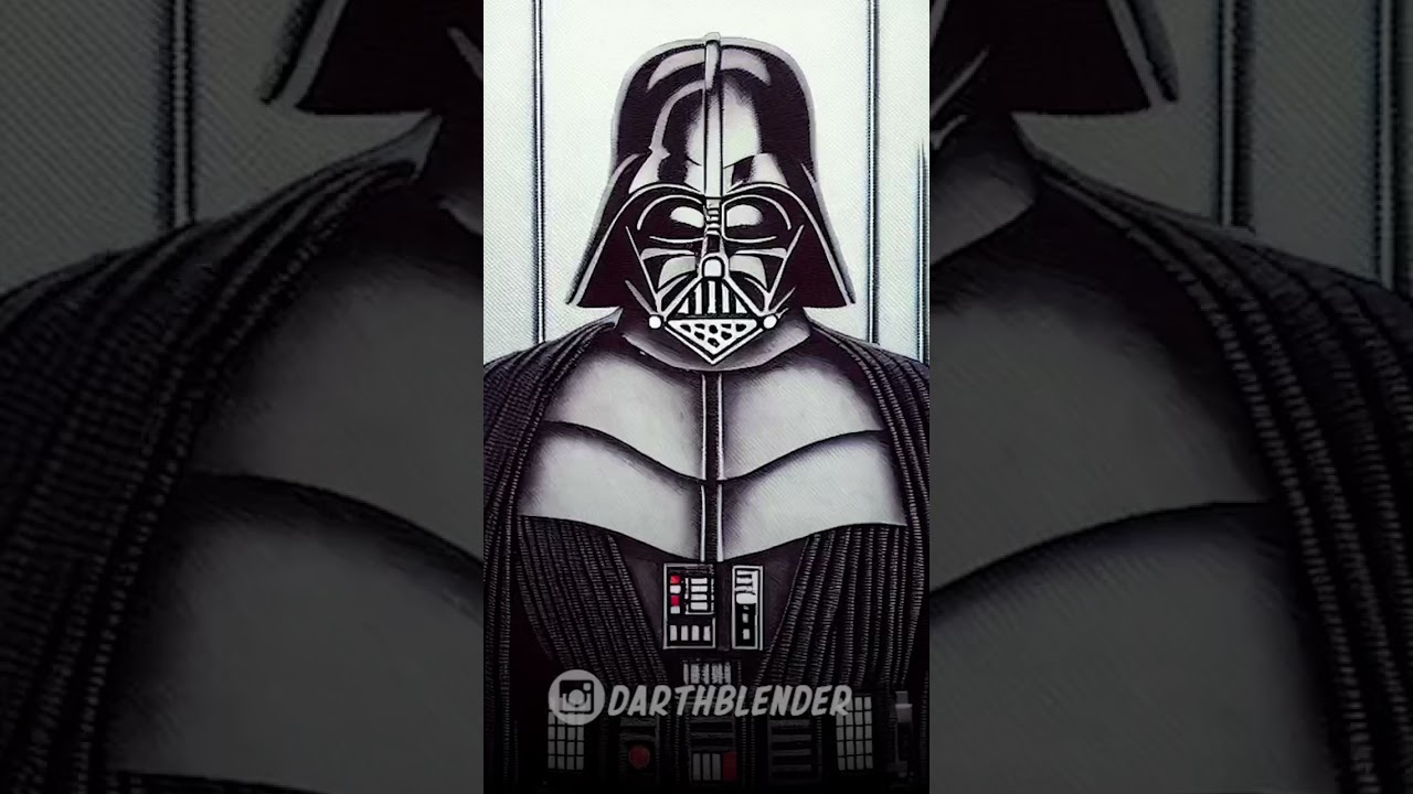 Darth Vader AI Animation #starwars #darthvader #aianimaion #stablediffusion #deforumdiffusion #aiart