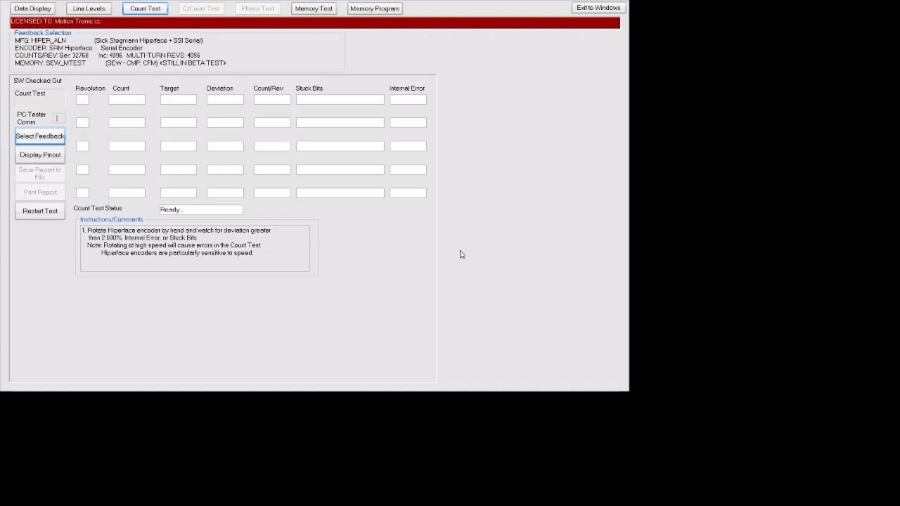Servo Motor Test - Encoder Testing Episode 2