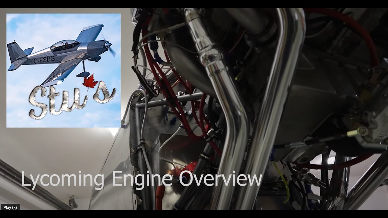 Aviation: Vans RV Aircraft - Lycoming Engine Overview
