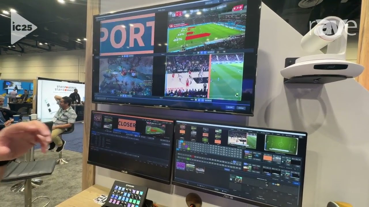 InfoComm 2025: Vizrt Introduces Sports Broadcasting, Live-Streaming and Replay Solution
