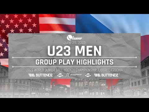 2023 WJBHC U23 Highlights: Czechia vs. USA