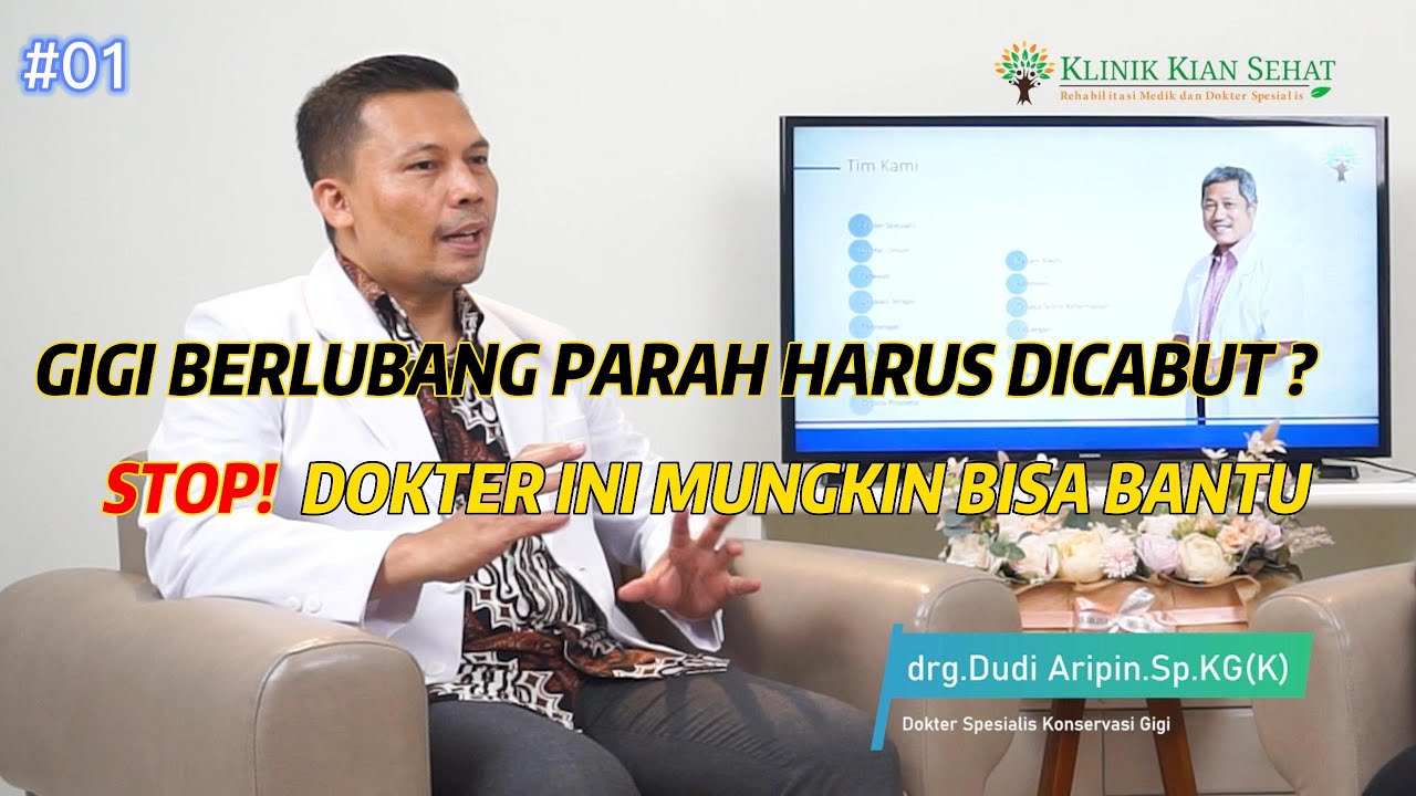 GIGI BERLUBANG PARAH MASIH BISA DISELAMATKAN | Konsultasi dengan Dokter Konservasi Gigi & Akar !