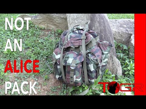 NOT an ALICE PACK - The Woodland NATO Combat Rucksack