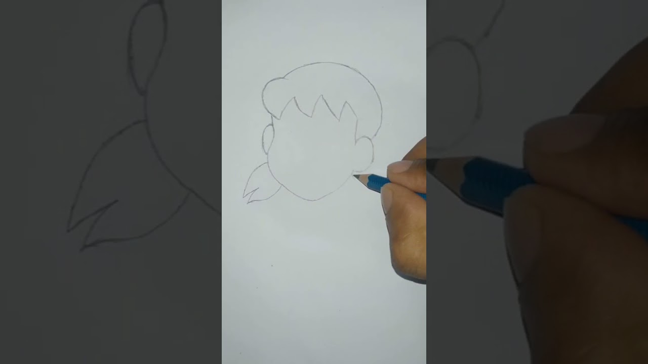 Shizuka Minamoto (Doraemon Character  Drawing) #short