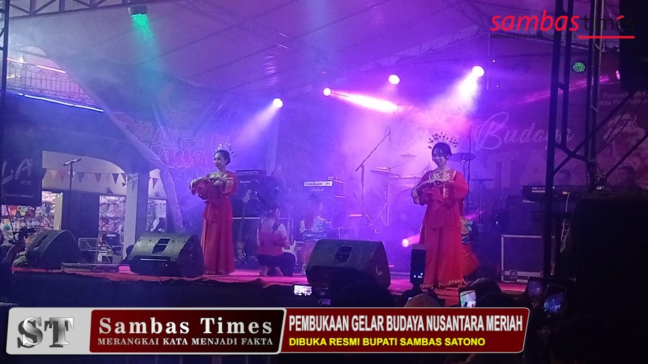 Bupati Satono Buka Gelar Budaya Nusantara - sambas times Bupati Satono Buka Gelar Budaya Nusantara - sambas times