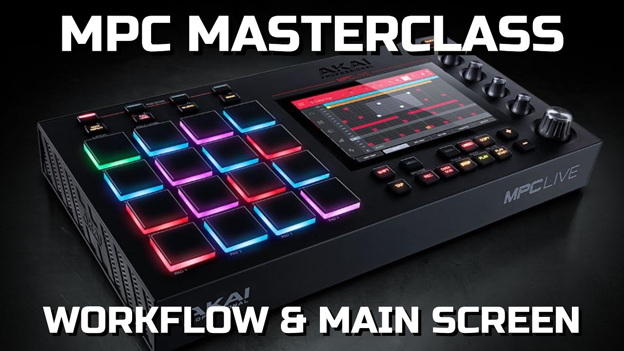 MPC Masterclass EP1 Workflow & Main Screen