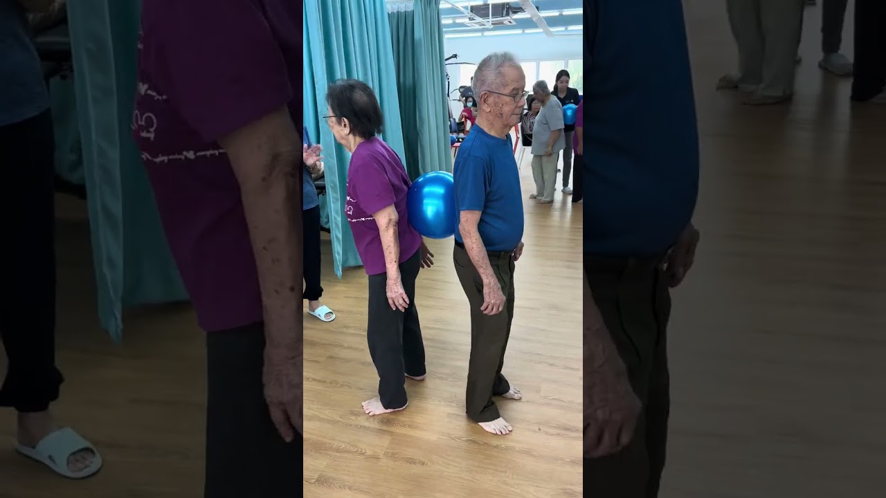 Older Adults Fitness Games #seniorcitizens #seniorfitness #elderlycare