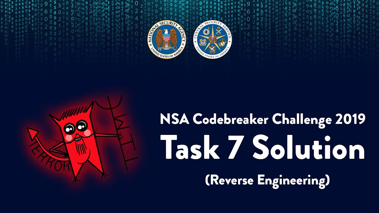 NSA Codebreaker Challenge 2019 - Task 7 Reverse Engineering Details (Optional)