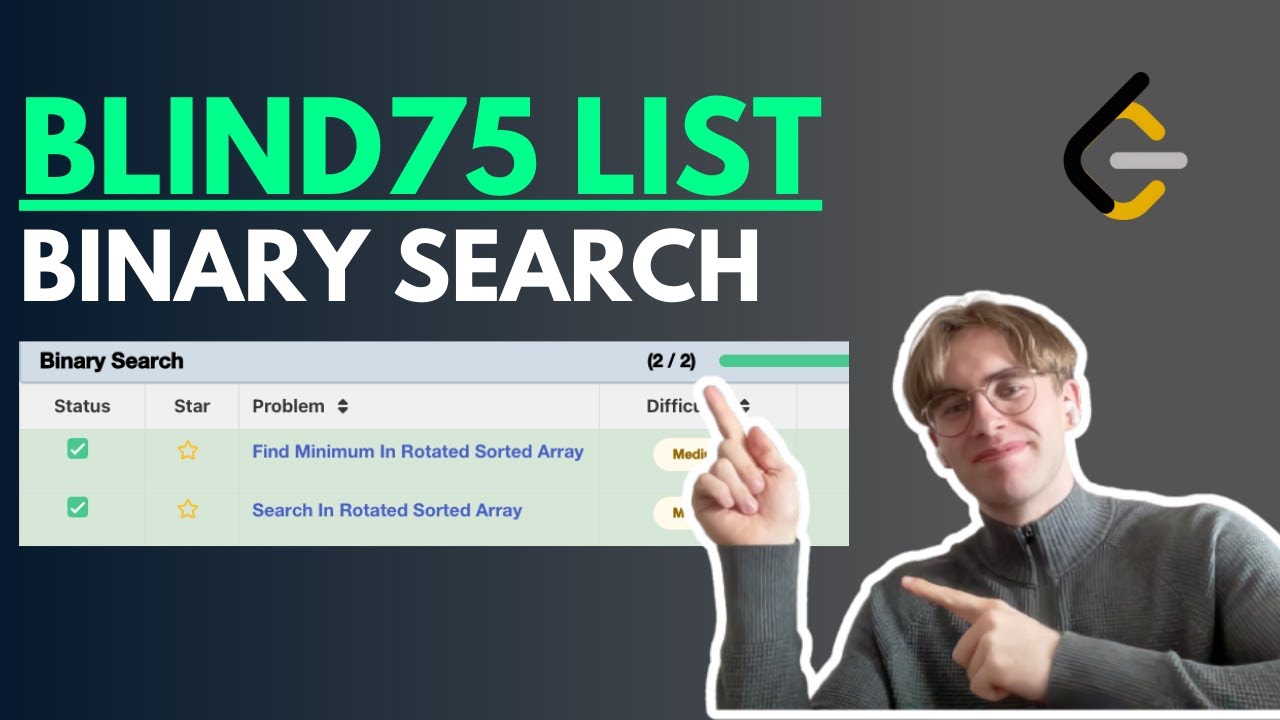 Solving All Blind75 Binary Search Pattern LeetCode Problems