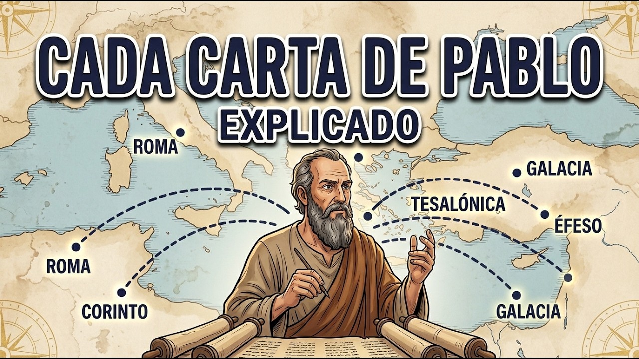 Todas las cartas del apóstol Pablo explicadas en su orden cronológico real